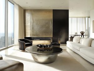 Living room layout tips: Steal accolades with stainless steel décor at ...